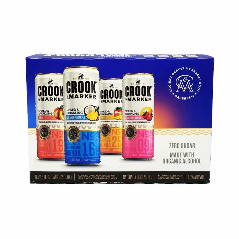 Crook and Marker Sparkling Seltzer Variety Pack - Good Time Liquors